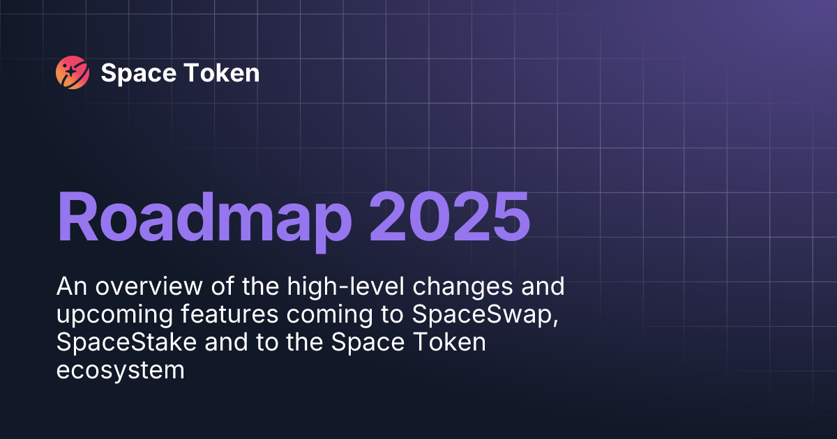 Roadmap 2025 | Space Token